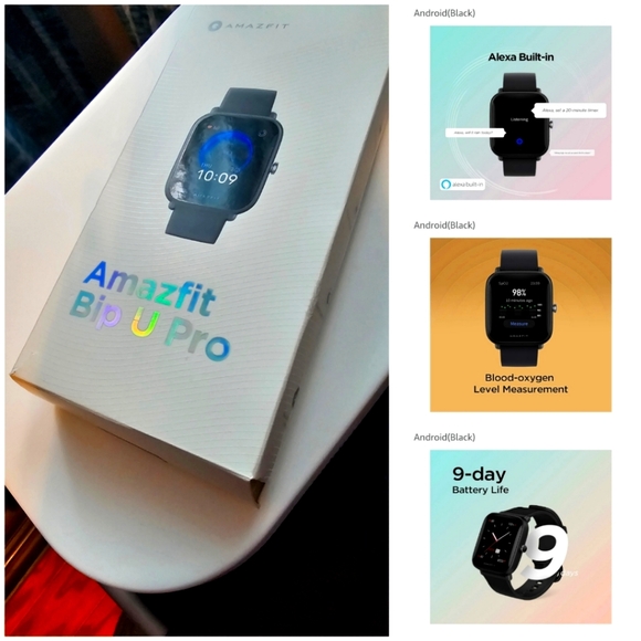 Amazon | Wearables | Amazfit Bip U Pro Smartwatch Black | Poshmark